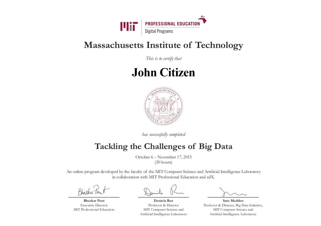 USA Massachusetts Institute of Technology (MIT) digital programs ...